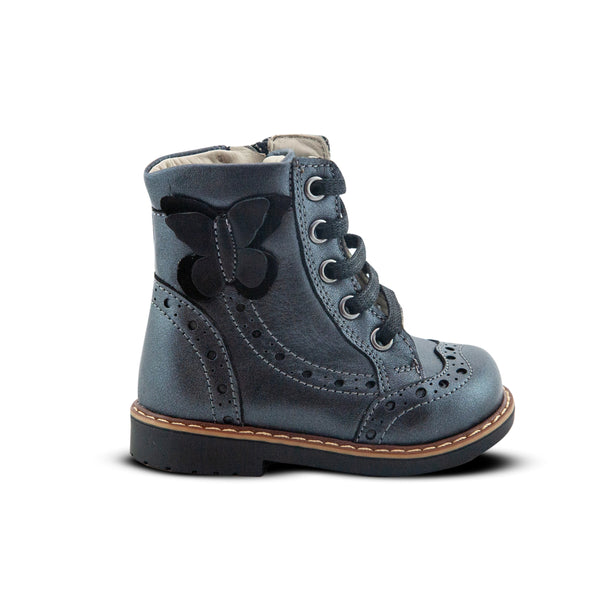 MIDNIGHT CHRYSALIS orthopaedic high-top boots | First Walkers