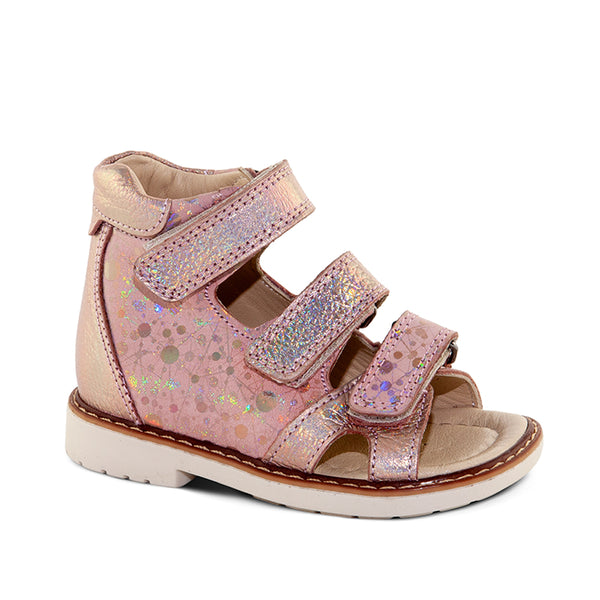 SOPHIA SPARKLE Orthopaedic Leather Sandals for Kids - First Walkers ...